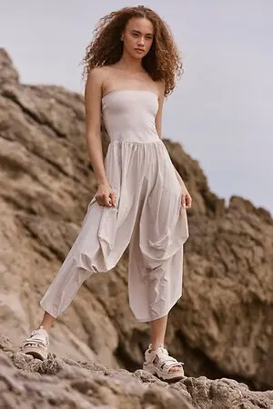 Free People Way Back Convertible One-piece - Tofu