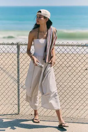 Free People Way Back Convertible One-piece - Tofu