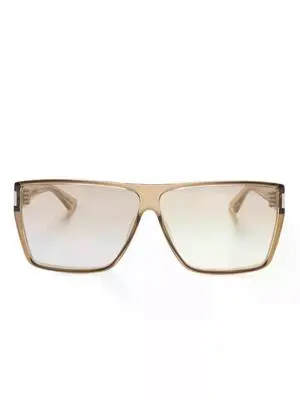 Saint Laurent Square-frame Sunglasses - Neutrals