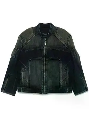 JUUN.J Denim Bomber Jacket