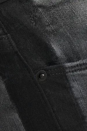 FRAME Le High Cropped Skinny Jeans - Charcoal