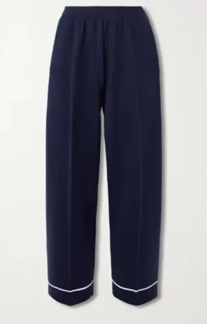 Gucci Wool Track Pants - Navy