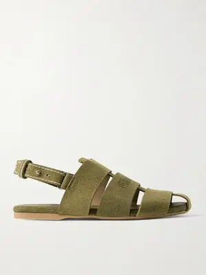 JW Anderson Suede Sandals - Green