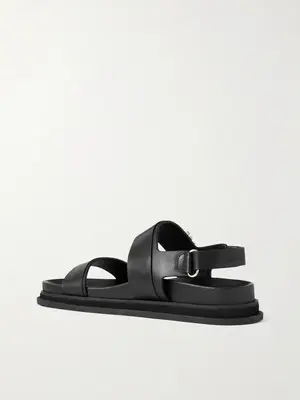 JIMMY CHOO Verity Crystal-embellished Sandals - Black