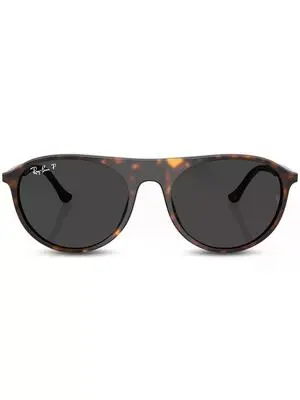 Ray-ban Logo Sunglasses - Brown