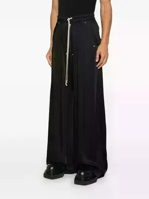 Rick Owens Wide Bela Trousers - Black