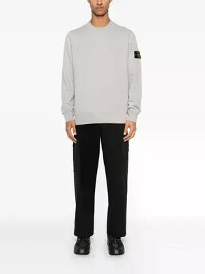 Stone Island Compass-badge Sweatshirt - Grey