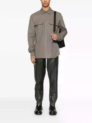 Rick Owens Work Shirt - Brown