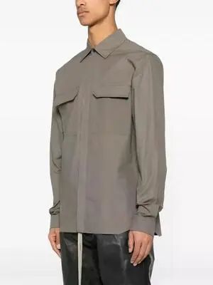 Rick Owens Work Shirt - Brown