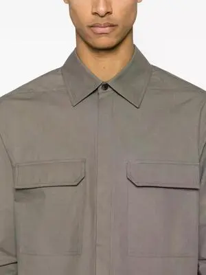 Rick Owens Work Shirt - Brown