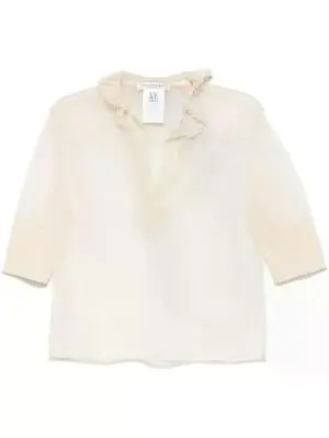 Philosophy Di Lorenzo Serafini Sheer Blouses