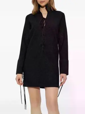 Zadig&Voltaire Metallic-thread Mini Dress