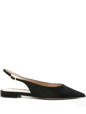 GIANVITO ROSSI Robbie Ballet Flats - Black