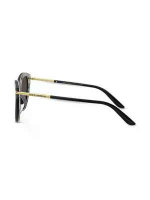 Dolce & Gabbana Logo-engraved Sunglasses