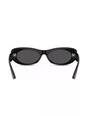 JIMMY CHOO Logo Sunglasses - Black