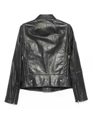 Rick Owens Jumbo Bauhaus Stooges Biker Jacket - Black