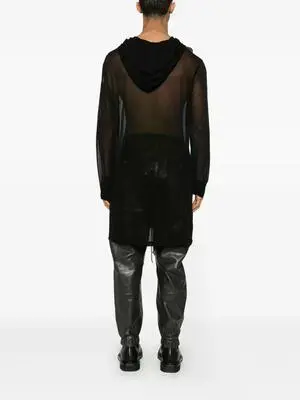 Rick Owens Semi-sheer Hoodie