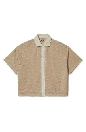 Brixton Mesh Camp Shirt