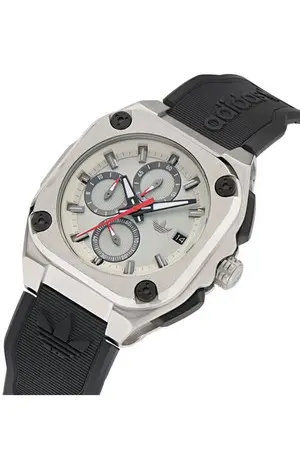 Adidas City Tech Three Chronograph Strap Watch