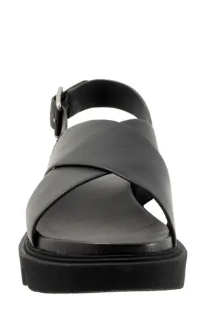 Eos Flighty Slingback Platform Sandal - Black