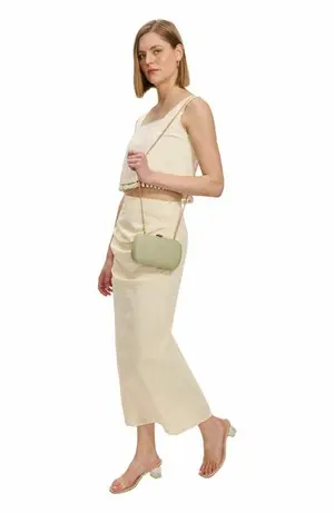 MODA LUXE Roxie Evening Bag - Sage