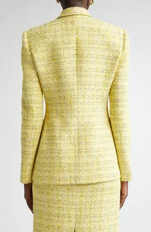 St. John Metallic Tweed Jacket