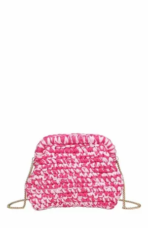 MODA LUXE Raya Clutch - Hot Pink