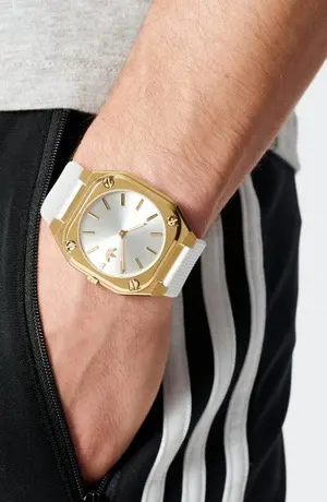 Adidas Silicone Strap Watch - White