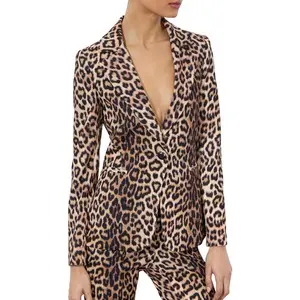 Alice + Olivia Macey Animal Print Blazer - Catwalk