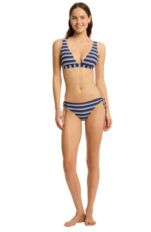 SEA LEVEL Biarritz Longline Triangle Bikini Top