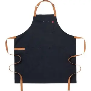 HEDLEY & BENNETT The Essential Apron Cider Blue - Midnight