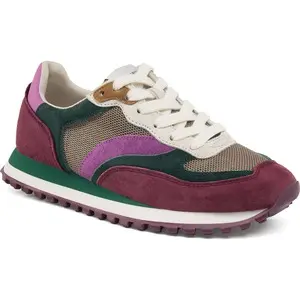 J/SLIDES NYC Vera Sneaker - Wine