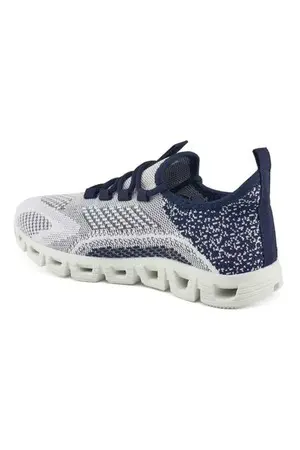 J/SLIDES NYC Cypress Sneaker - White-navy