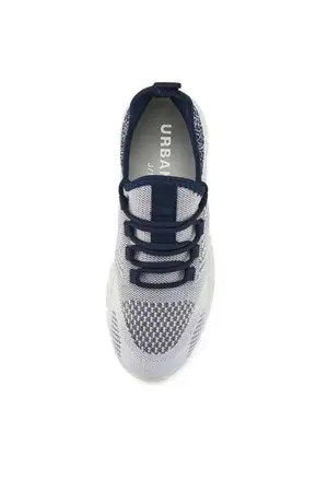 J/SLIDES NYC Cypress Sneaker - White-navy
