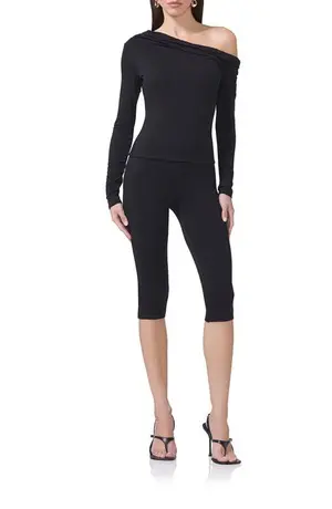 AFRM Ettie High Waist Capri Pants