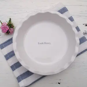 EMILE HENRY Made In France Hr Ceramic 9-inch Pie Dish