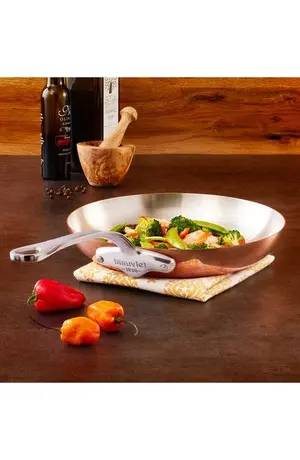 MAUVIEL M'heritage M'150s 8.6 Inch Frying Pan Cast Stainless Handle