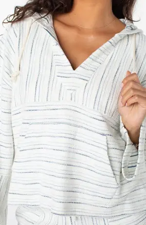 Roxy Rich Coast Stripe Hoodie