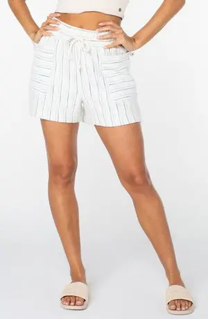 Roxy Striped Shorts For Women