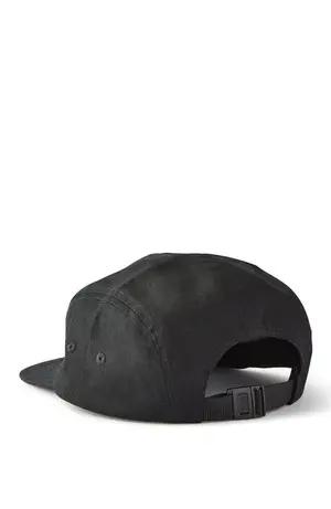 COTTON ON Curved 5 Panel Cap - Black Bermuda