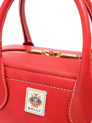 Bally Logo-patch Tote Bag - Red