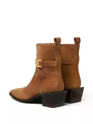 Versace 70mm Angelo Suede Chelsea Boots