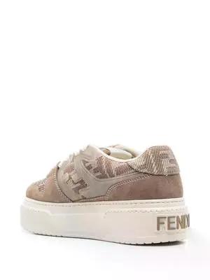 Fendi Match Sneakers - Brown