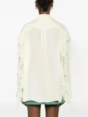 Dorothee Schumacher Ruffled Shirt - Yellow