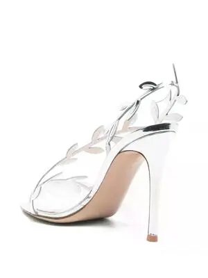 GIANVITO ROSSI 105mm Flavia Sandals - White