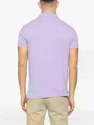 Polo Ralph Lauren Polo Pony-embroidered Polo Shirt - Purple