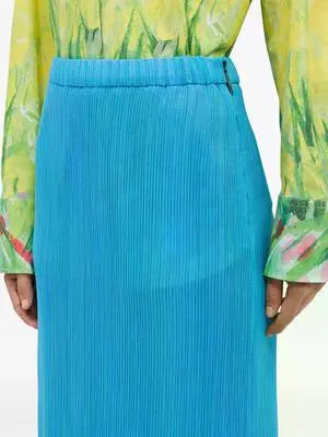 MSGM Ribbed Midi Skirt