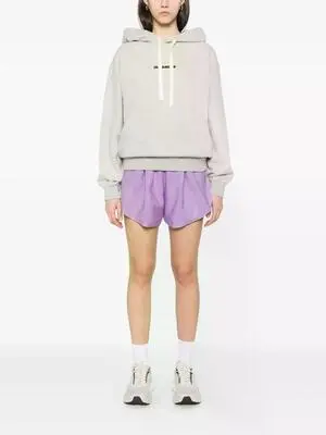 JIL SANDER Logo-print Hoodie - Grey