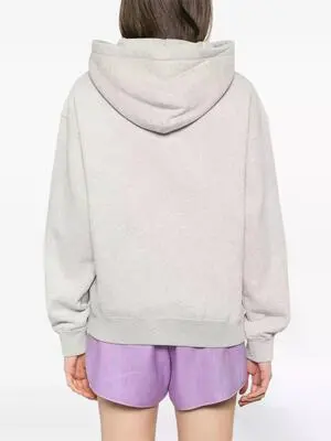JIL SANDER Logo-print Hoodie - Grey