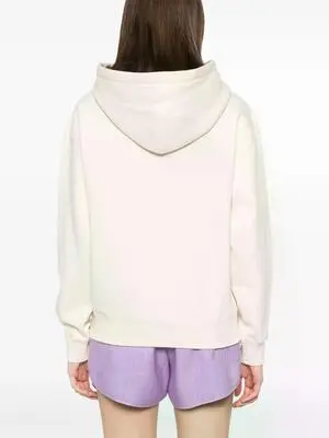 JIL SANDER Logo-print Hoodie - Neutrals